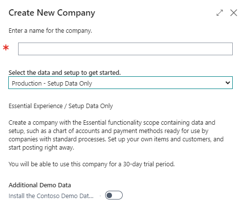 Managing Companies in Business Central - Probitas